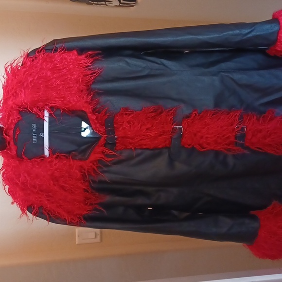 Current Mood | Jackets & Coats | Current Mood 3x Faux Black Leather ...